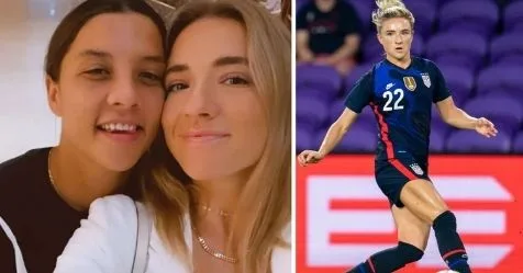 Who is Sam Kerr's girlfriend Kristie Mewis?