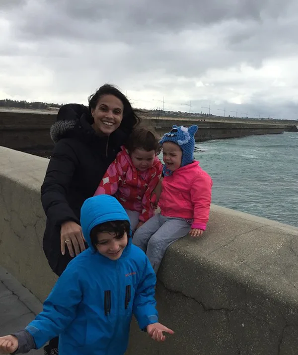 Inside Dave 'Hughesy' Hughes' family life with his three kids