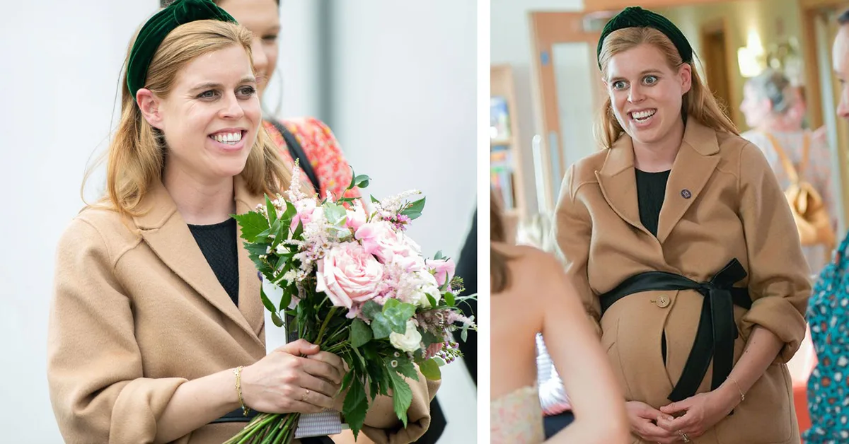 Princess Beatrice makes a glowing appearance ahead of the birth of her ...
