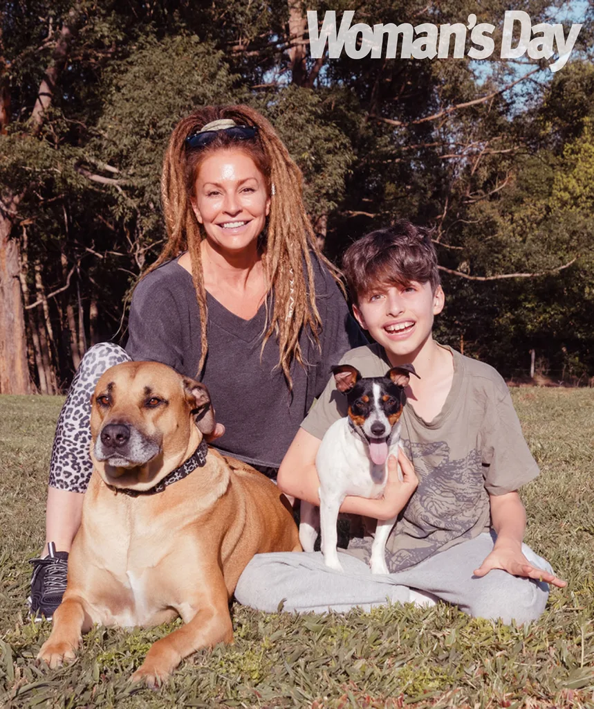 McLeod's Daughters star Simmone Jade Mackinnon after the show