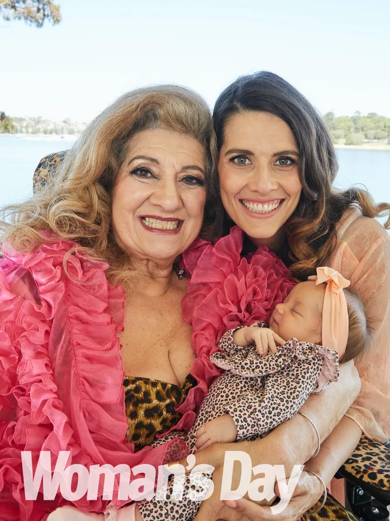 Maria Venuti is finally a nonna after surviving a stroke