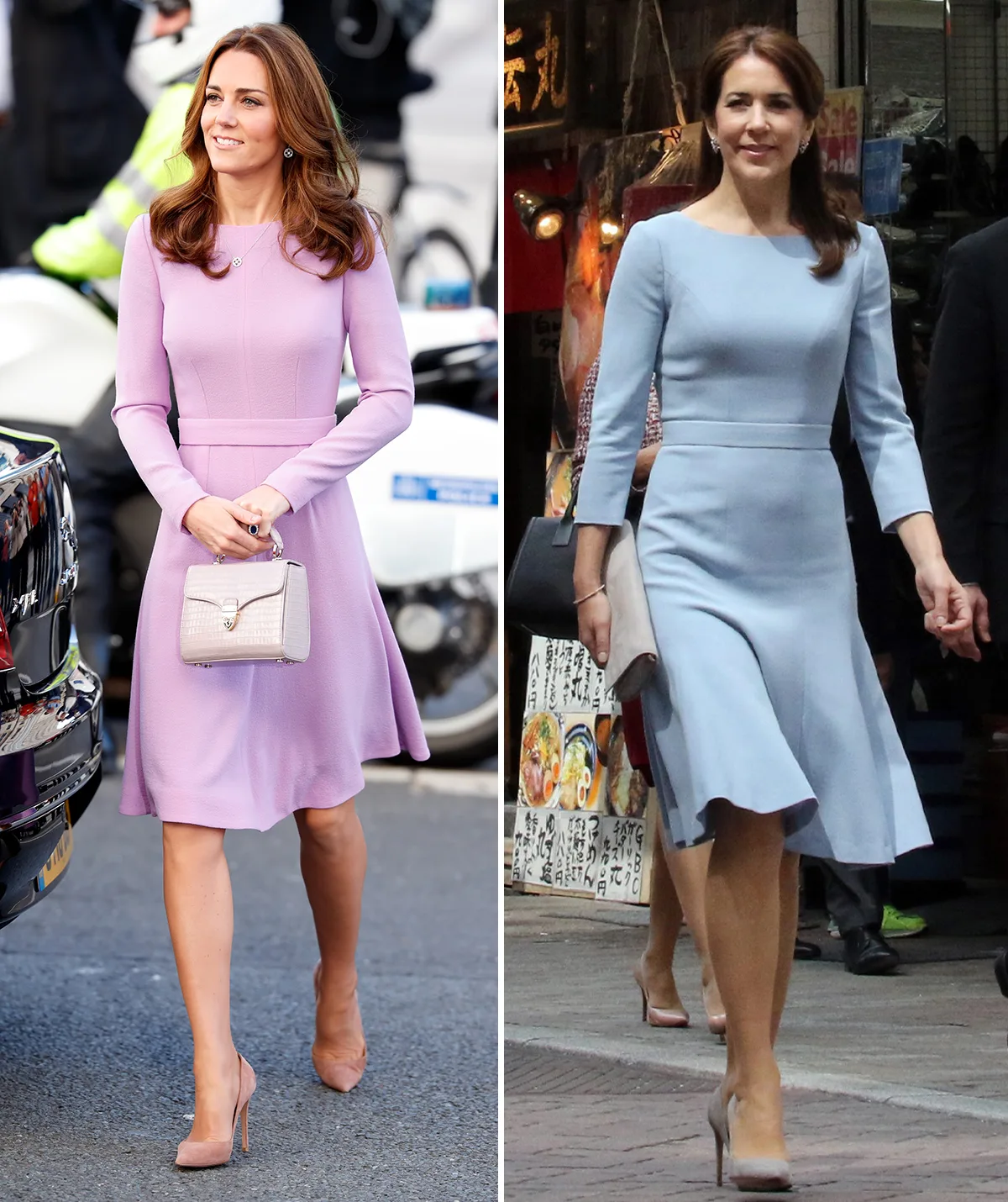 Princess Catherine and Queen Mary: Royal style twins
