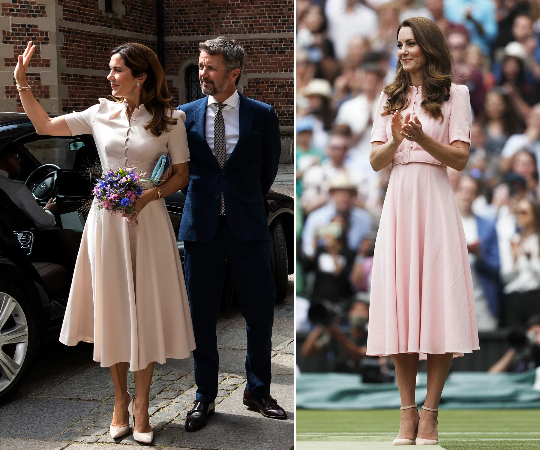 Princess Catherine and Queen Mary: Royal style twins