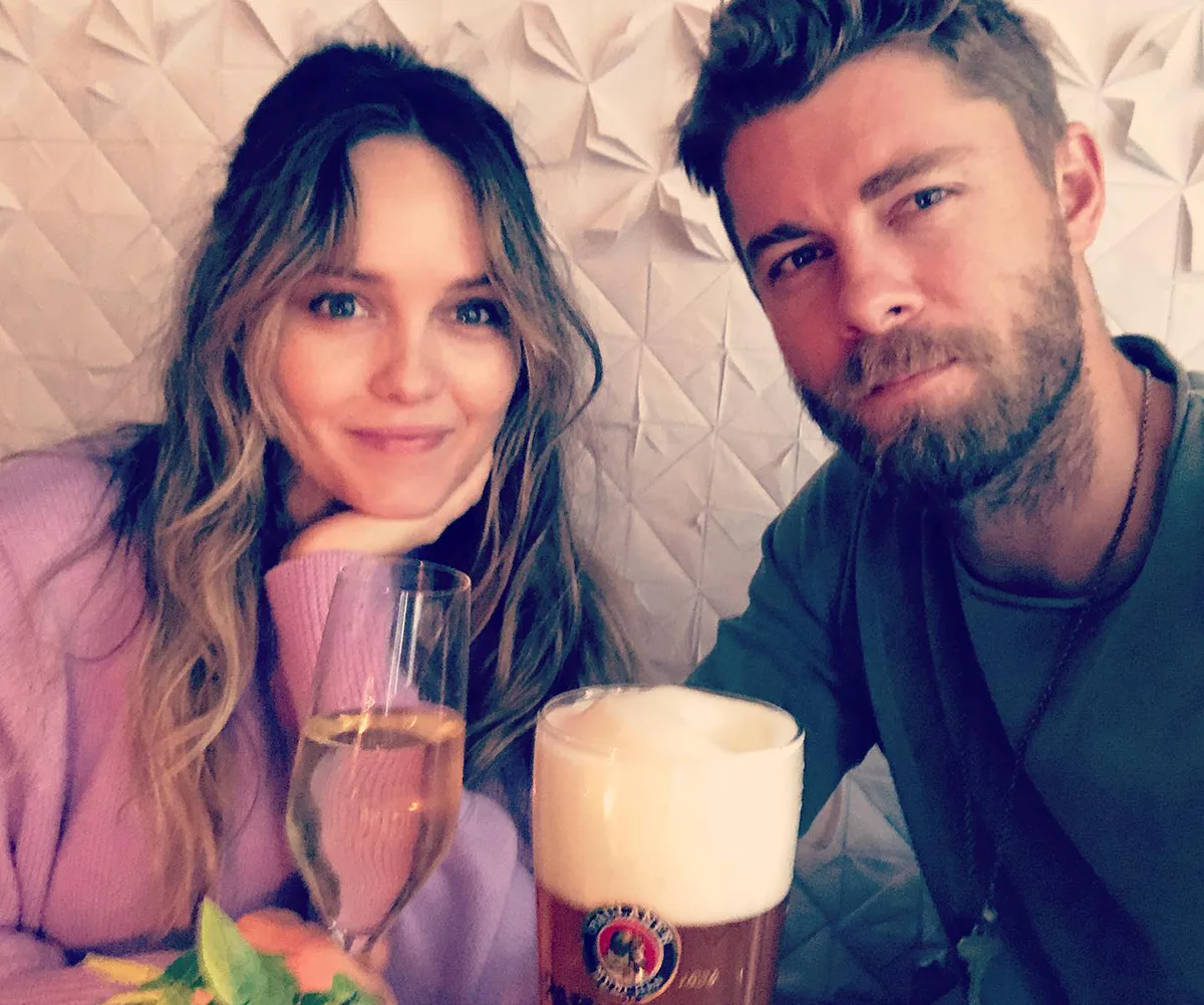 Luke Mitchell and Rebecca Breeds' love story in pictures
