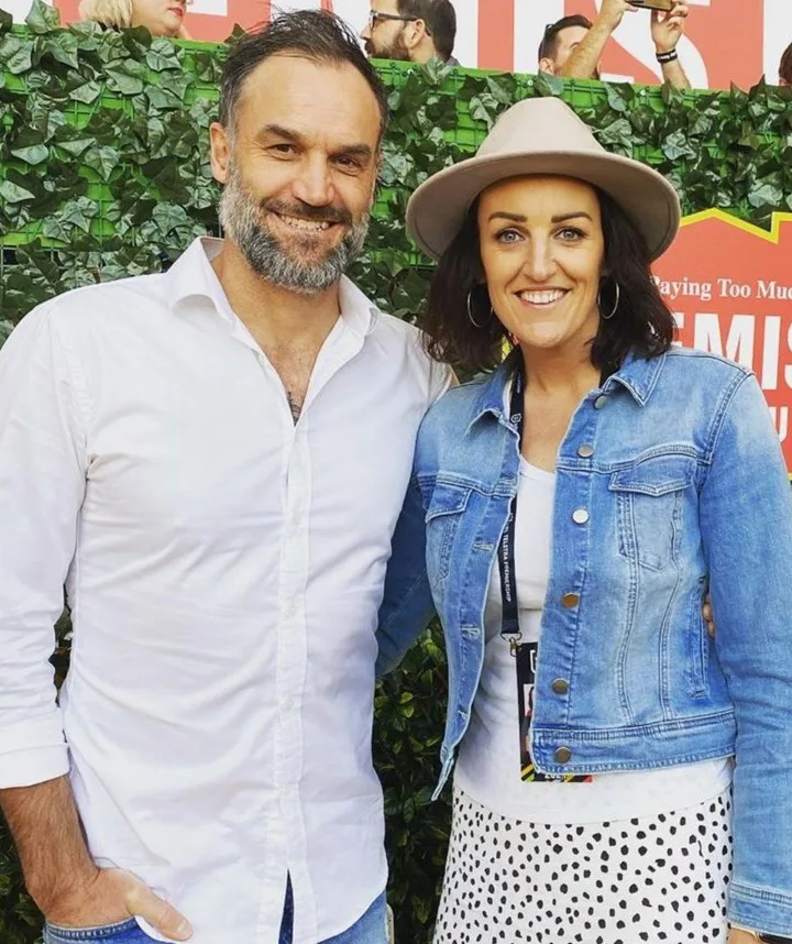 Bianca Chatfield and Mark Scrivens welcome their first baby together