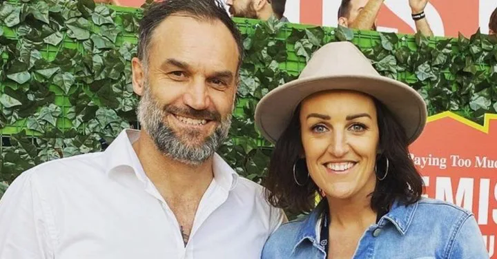 Bianca Chatfield and Mark Scrivens welcome their first baby together