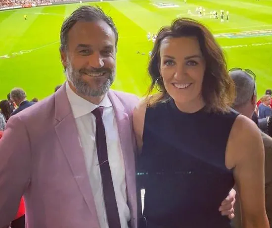 Bianca Chatfield and Mark Scrivens welcome their first baby together