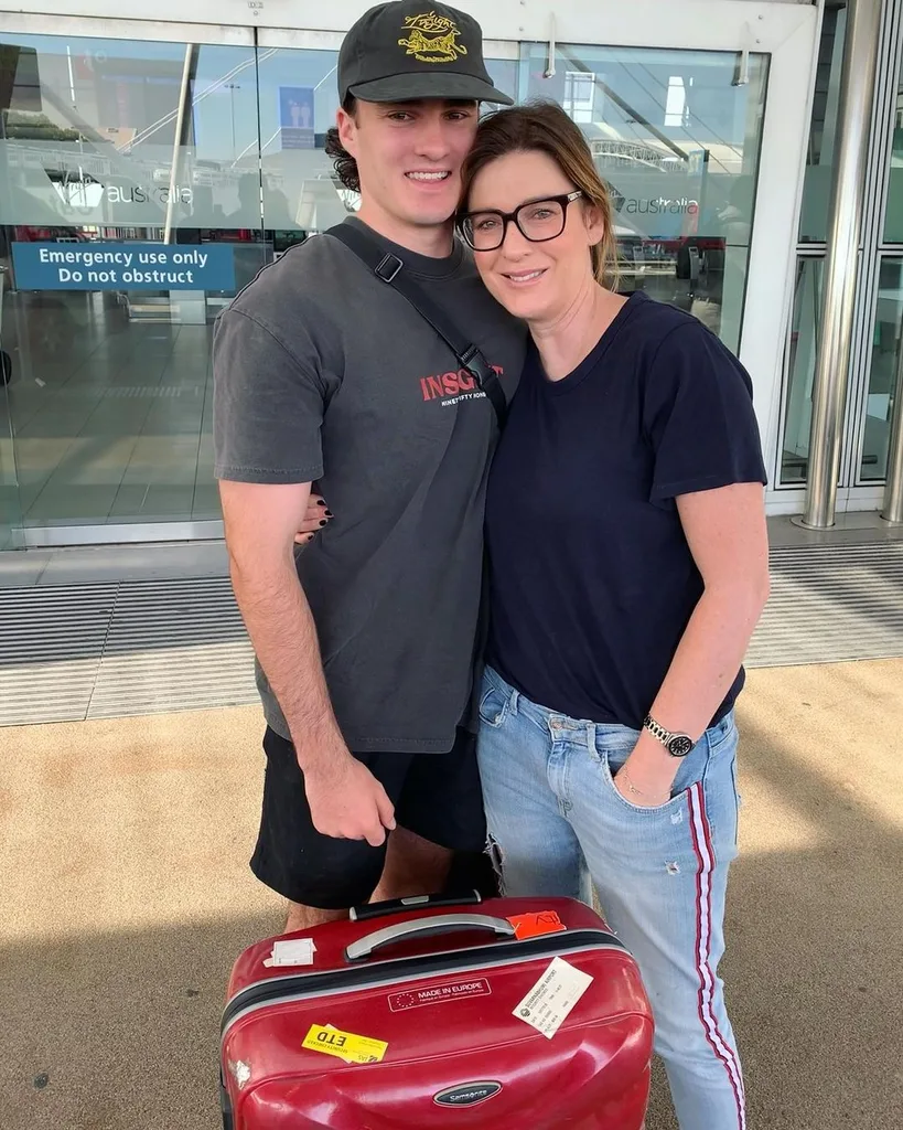 Kylie Gillies’ life with her teenage sons Archie and Gus: Their best ...
