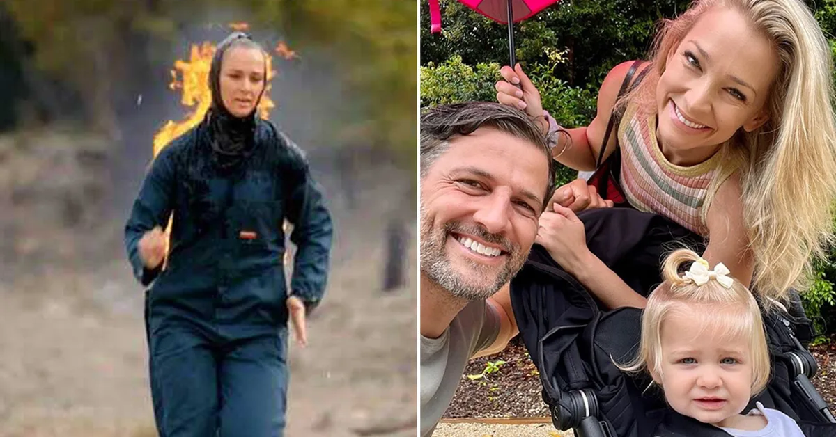 Anna Heinrich's SAS Australia trailer is here and she gets set on fire!