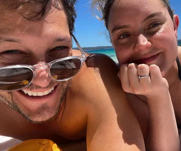 Rob Mills and Georgie Tunny's love story