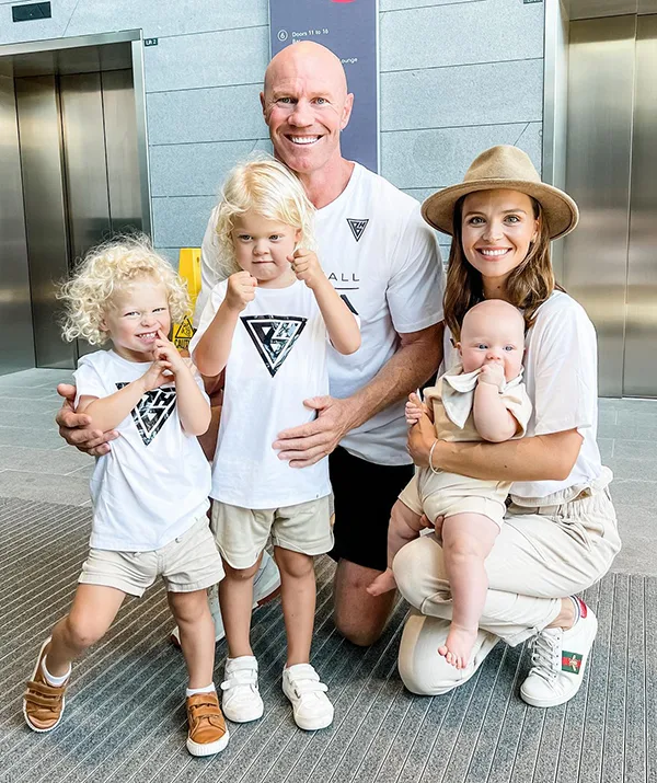 Barry Hall's wife Lauren Brant sends words of encouragement ahead of ...