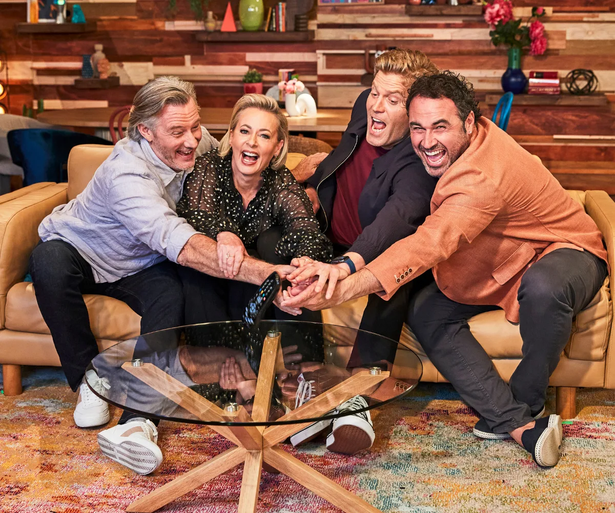The Living Room cast on their unique bond: Amanda Keller, Barry Du Bois ...