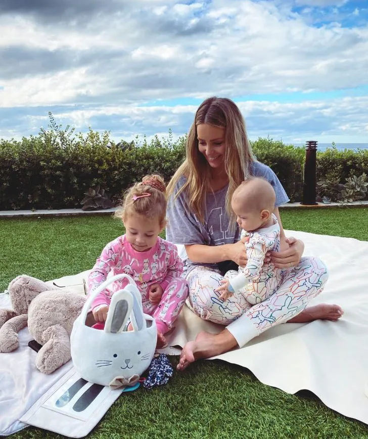 Jennifer Hawkins and Jake Wall's family in photos