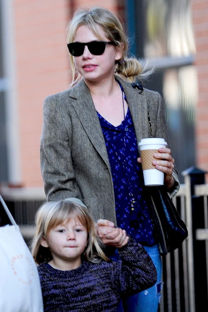 Michelle Williams reveals how Jeremy Strong stepped up for her daughter ...