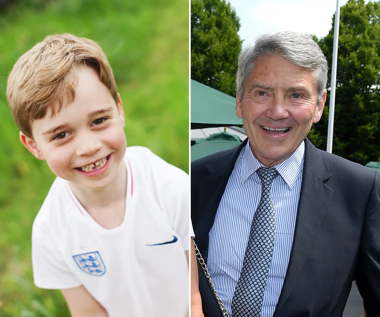 Who does Prince George look like most?