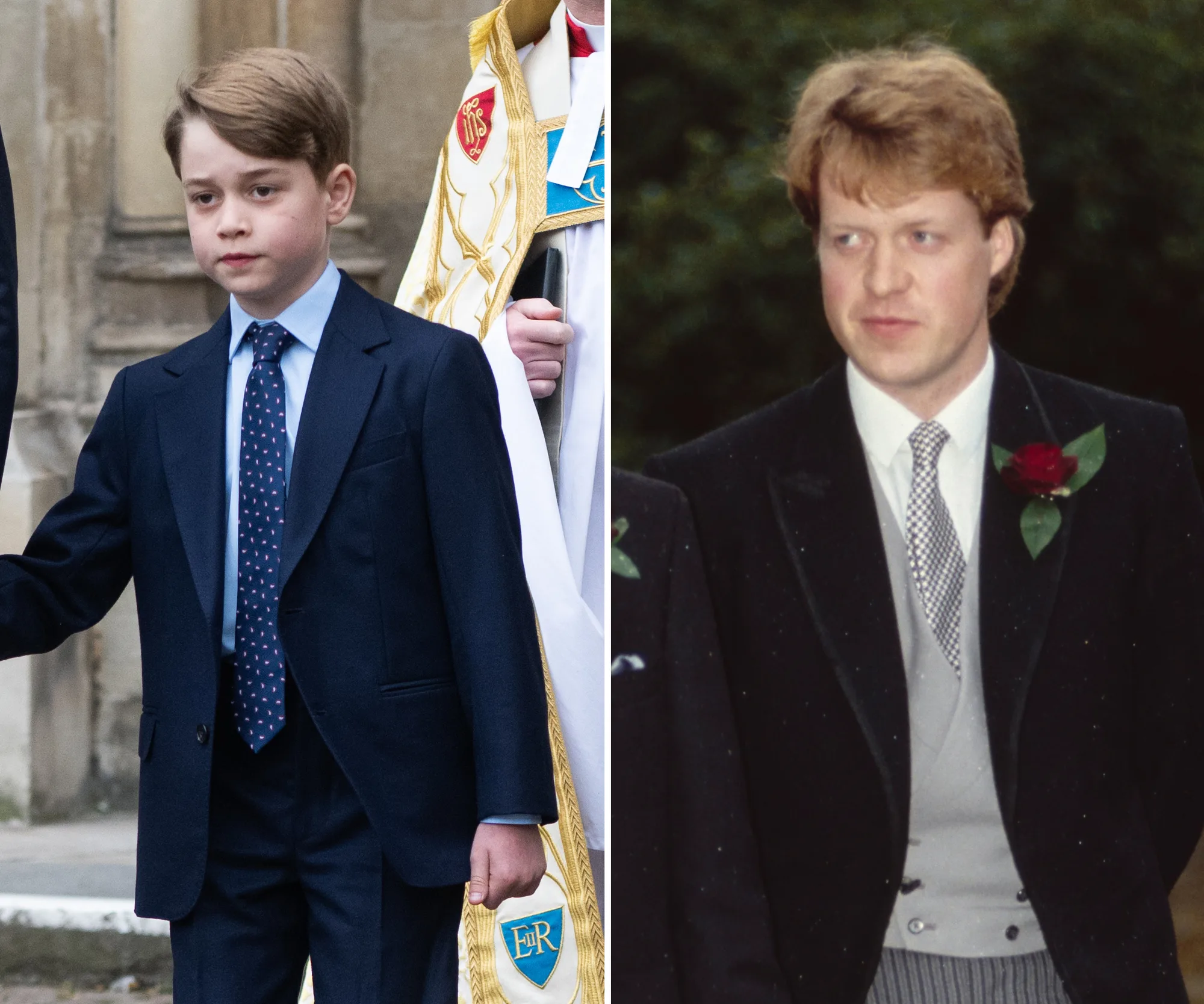 Who does Prince George look like most?