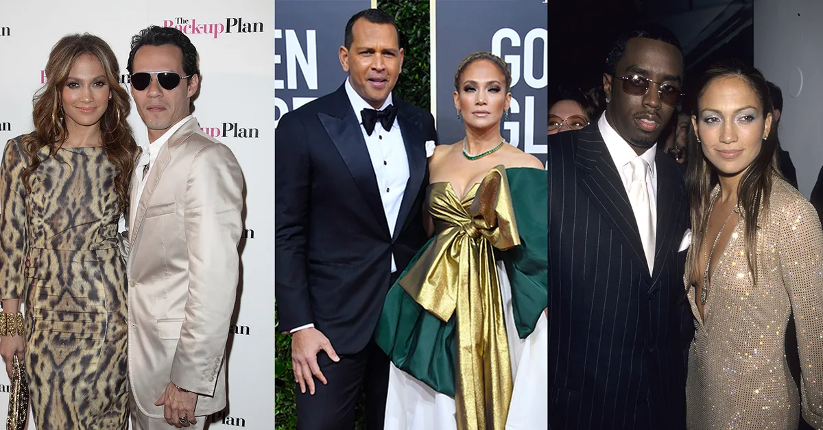 Jennifer Lopez's ex-boyfriends and dating history