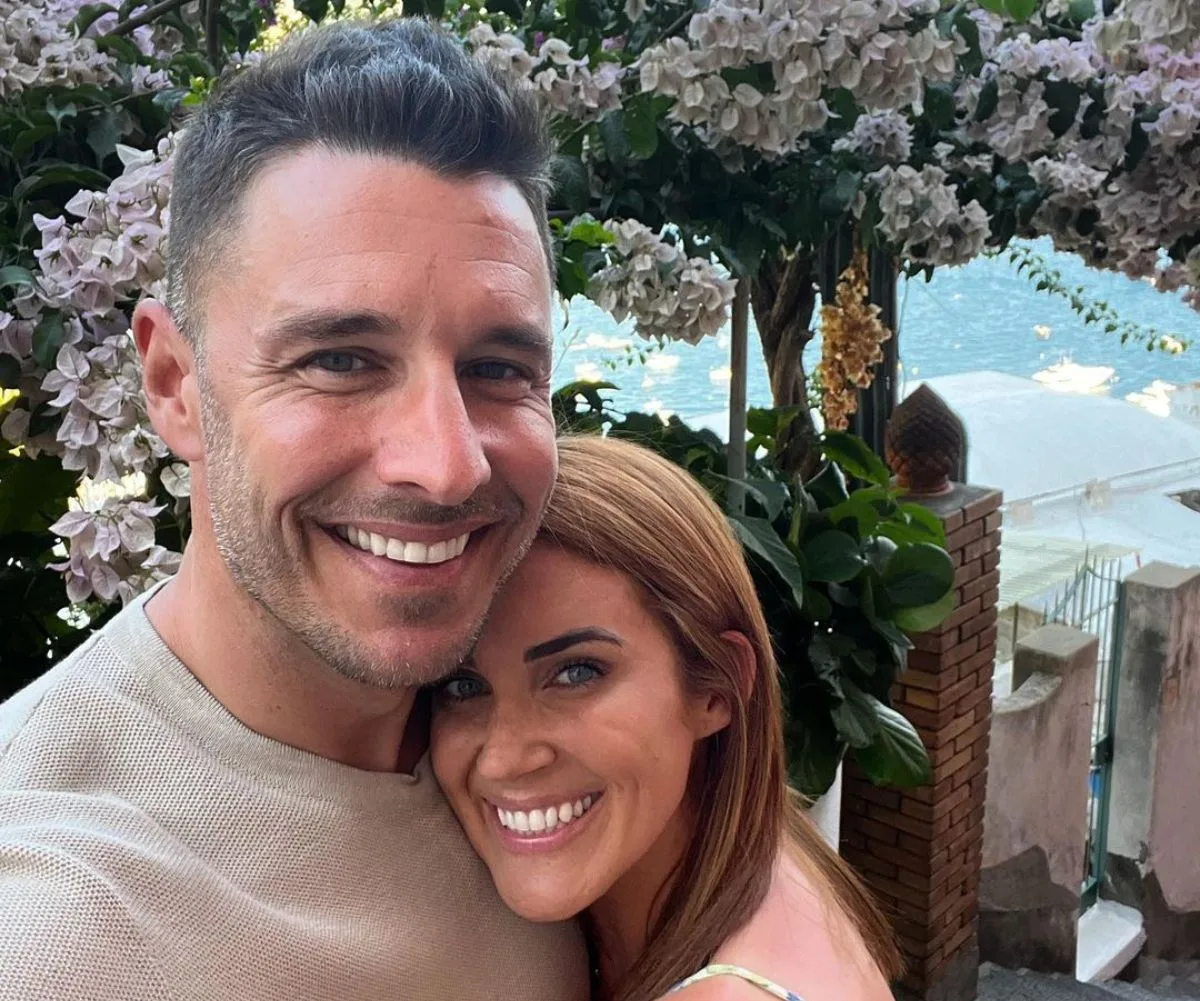 Georgia Love and hubby Lee Elliot cannot stay apart