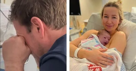 Sunrise's Sam Mac breaks down in tears over his newborn daughter with ...