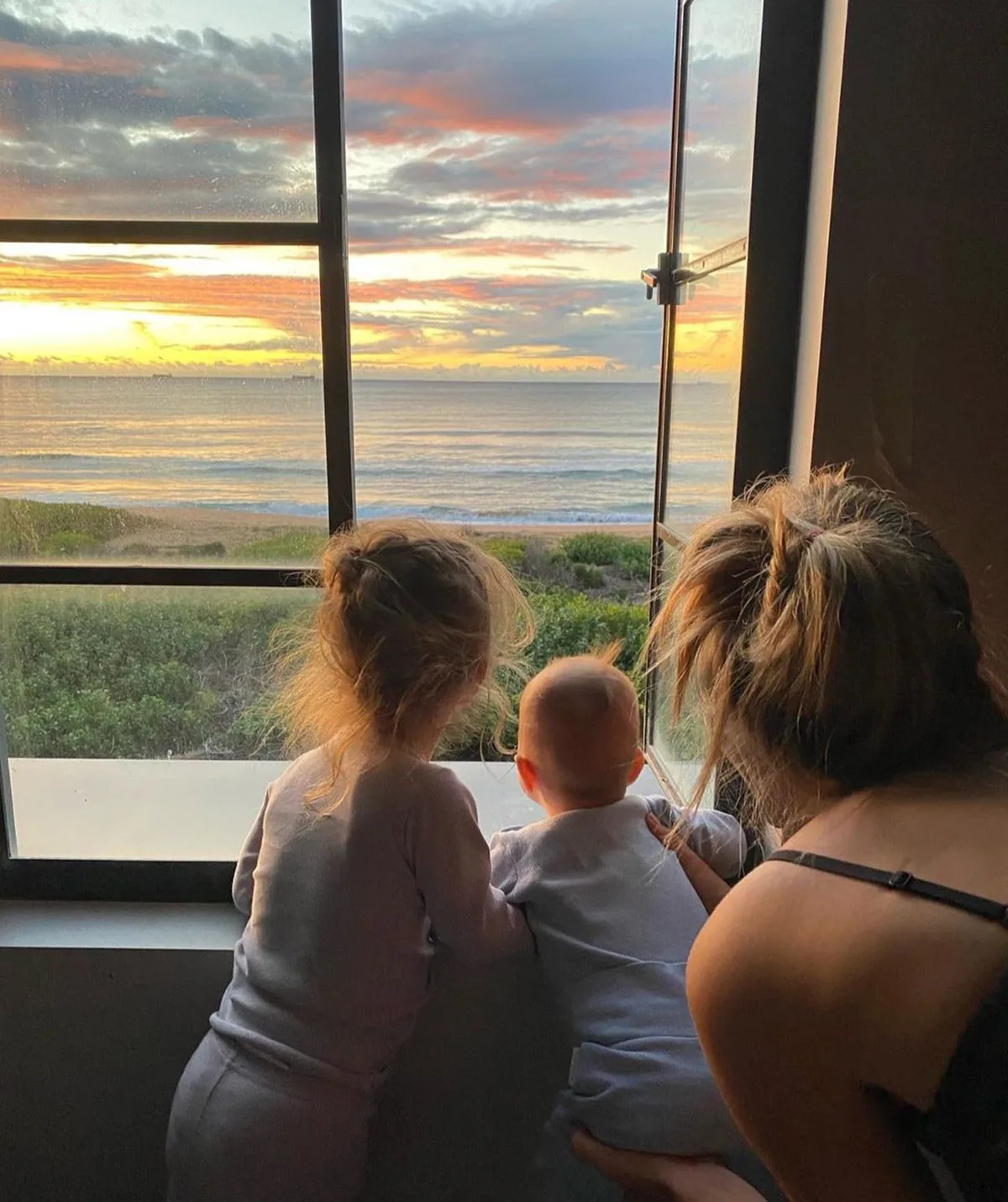 Jennifer Hawkins and Jake Wall's family in photos