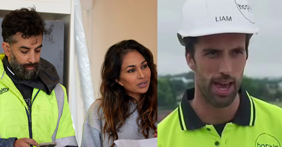 The Block: Sharon and Ankur's builder blasts them as "lazy"