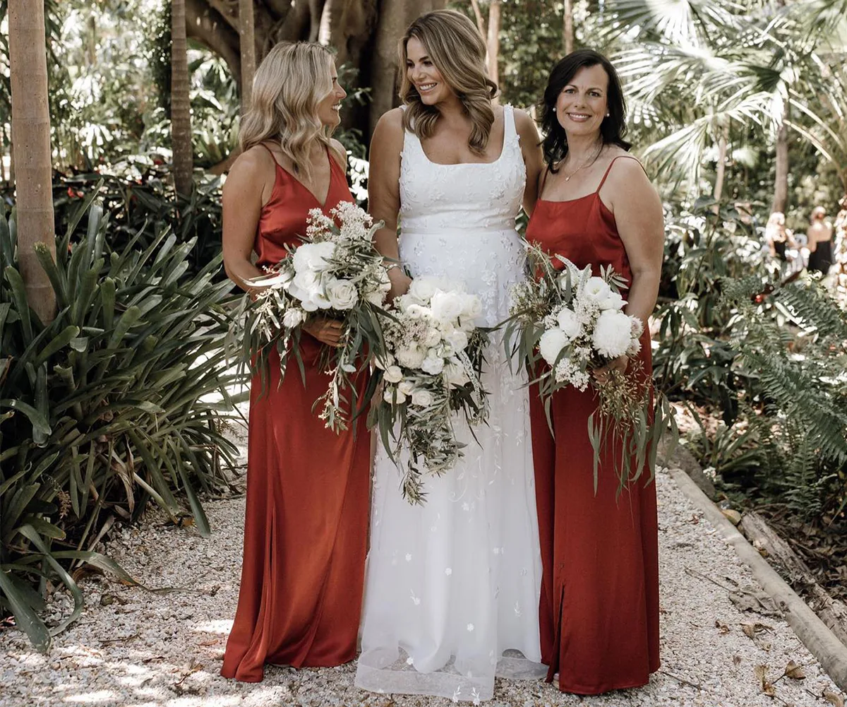 Fiona Falkiner and Hayley Willis finally get married