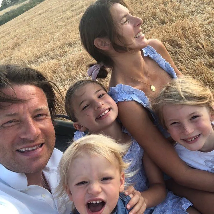 Meet Jamie Oliver's gorgeous family of seven