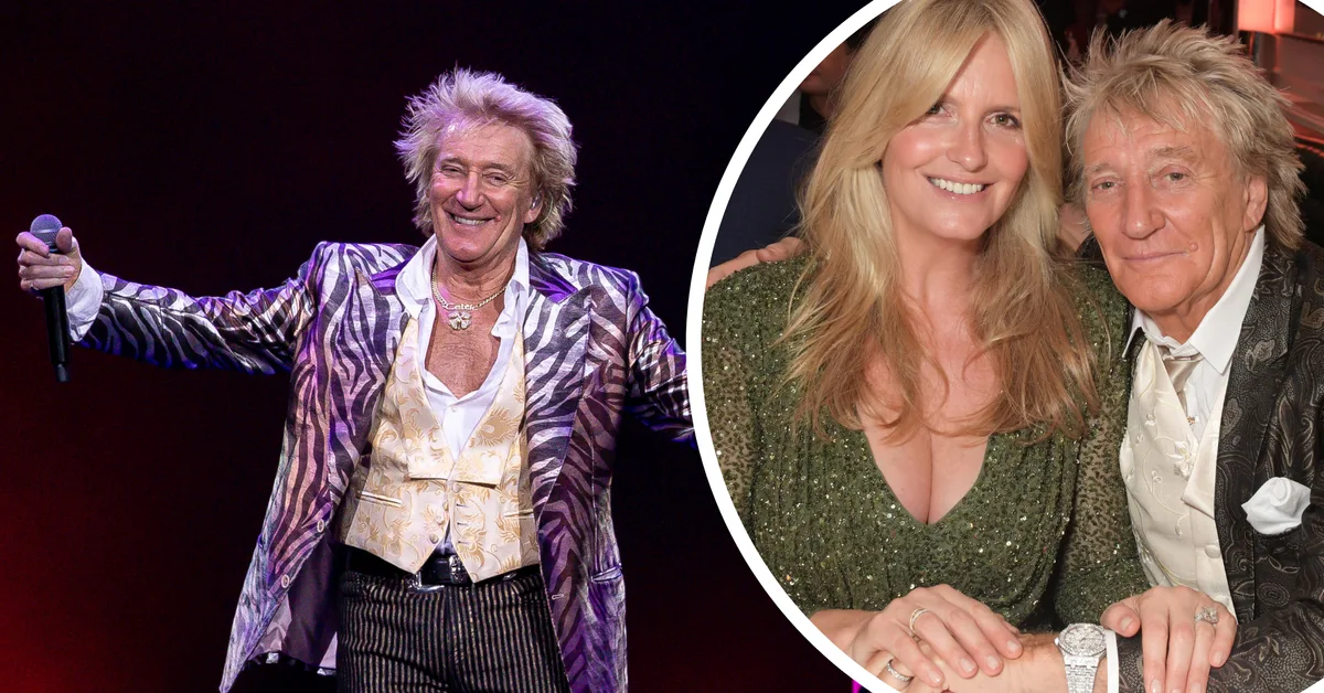 Rocker Rod Stewart renews his vows in Oz!