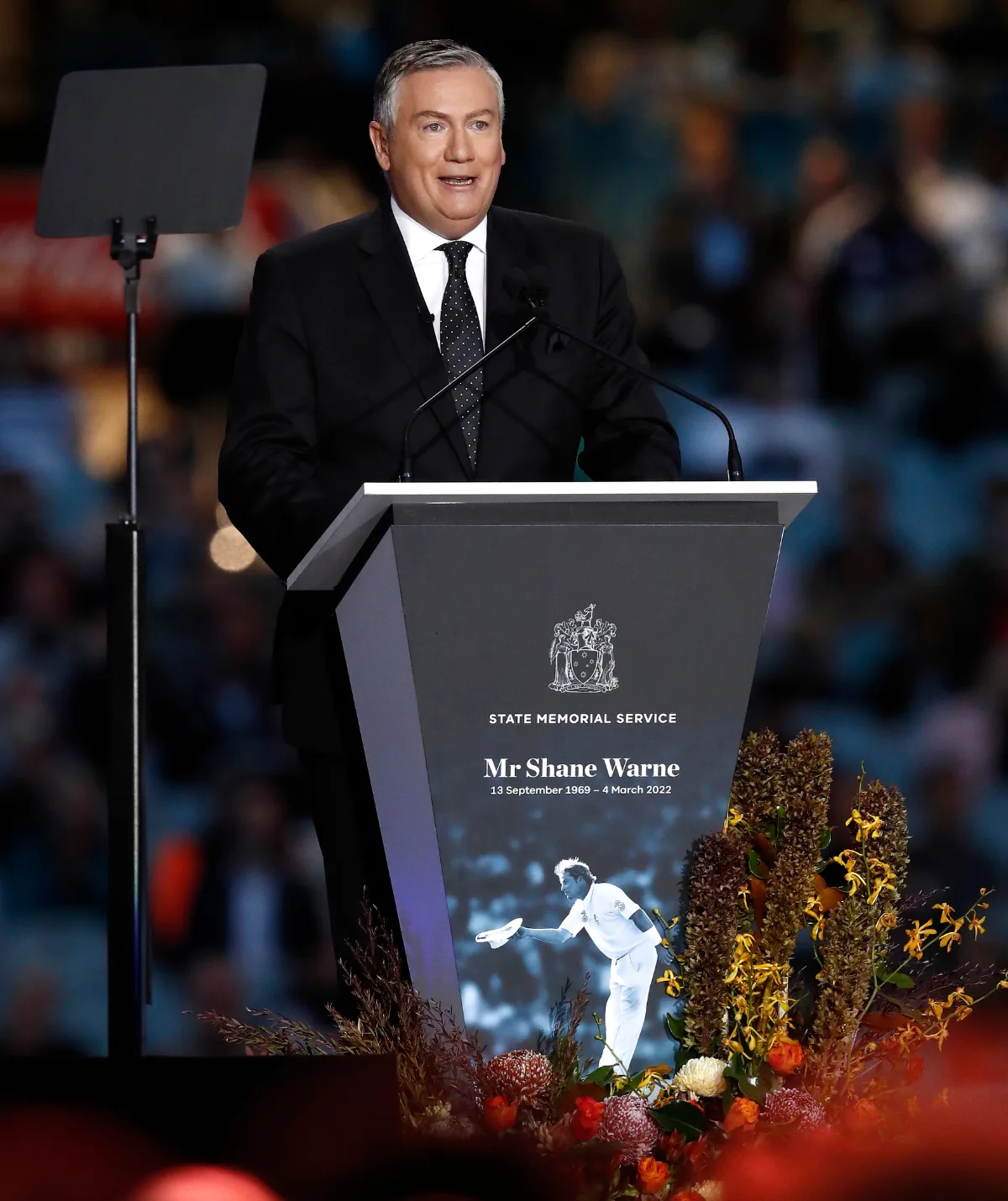 Eddie McGuire defends Shane Warne's state funeral cost