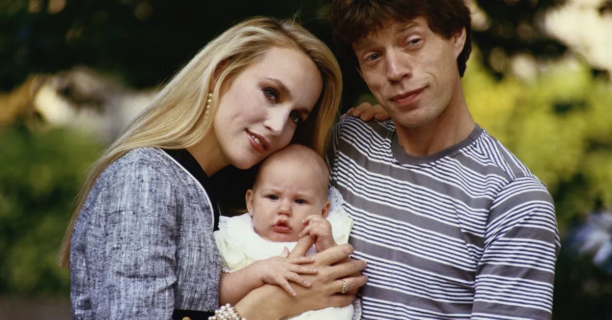 mick jagger's wives and children