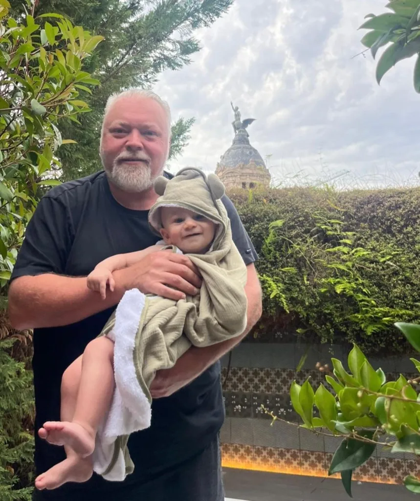Kyle Sandilands and Tegan Kynaston's son is melting our hearts