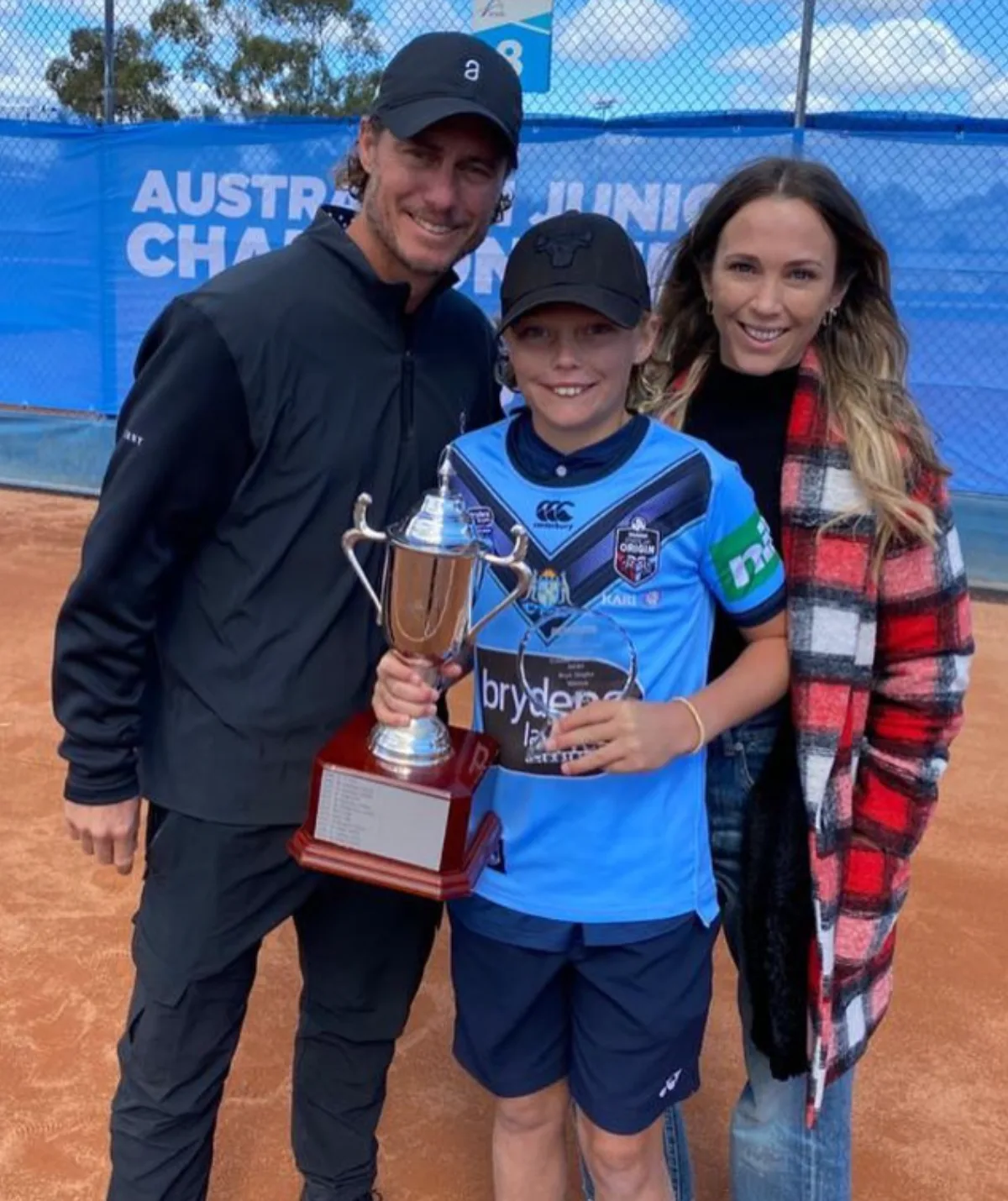 Lleyton Hewitt's family reunites after alleged feud