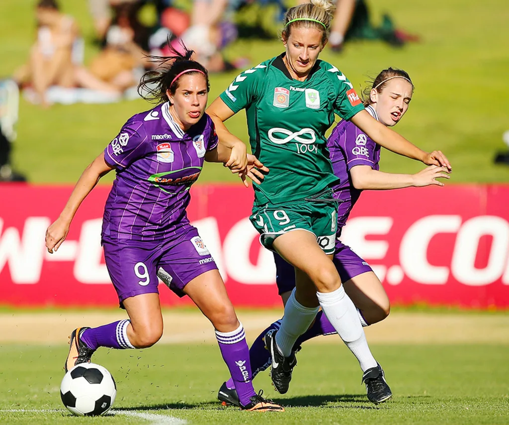 Former Matilda Grace Gil continues to champion young women in football