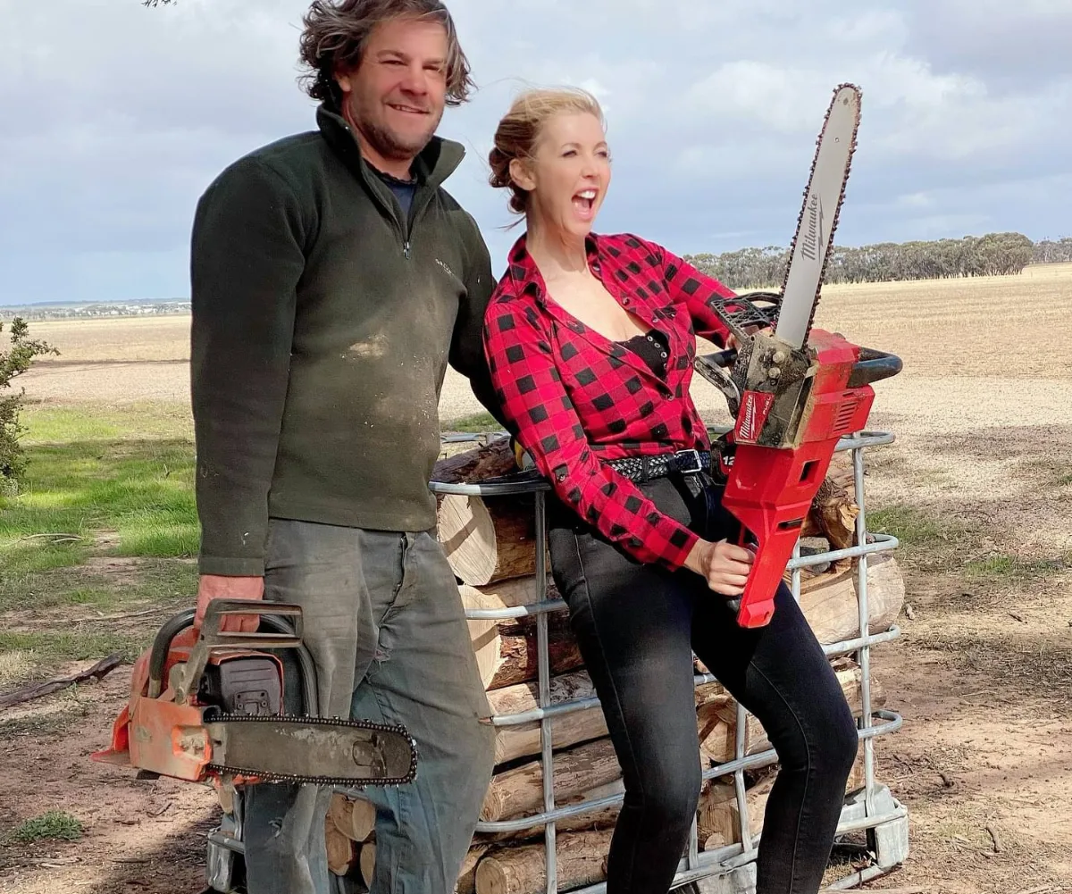 Catriona Rowntree's simple farm life with her family