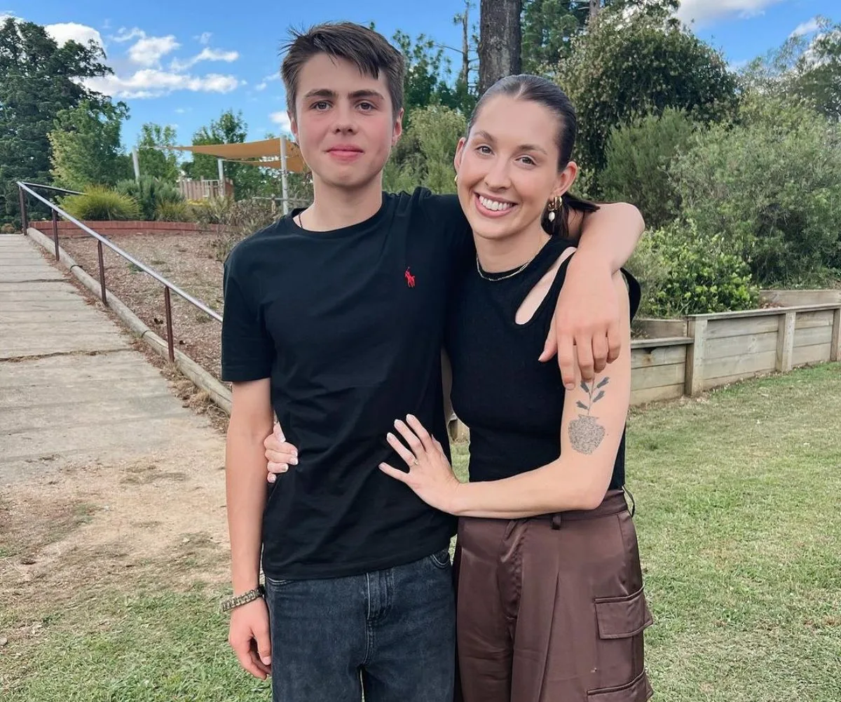 The Bachelor's Alex Nation and Carson's blended family