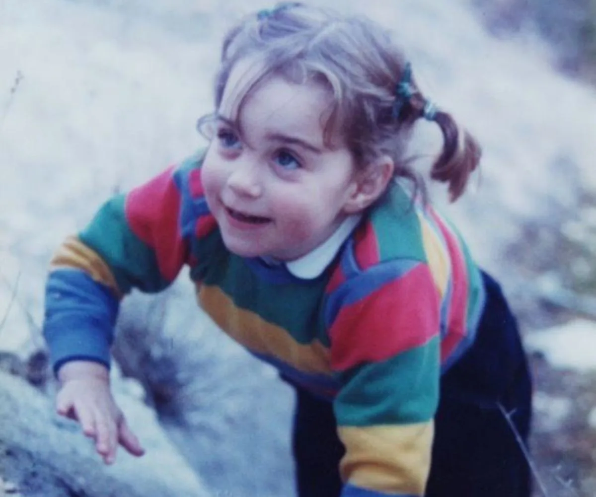 Rare photos of Kate Middleton when she was young