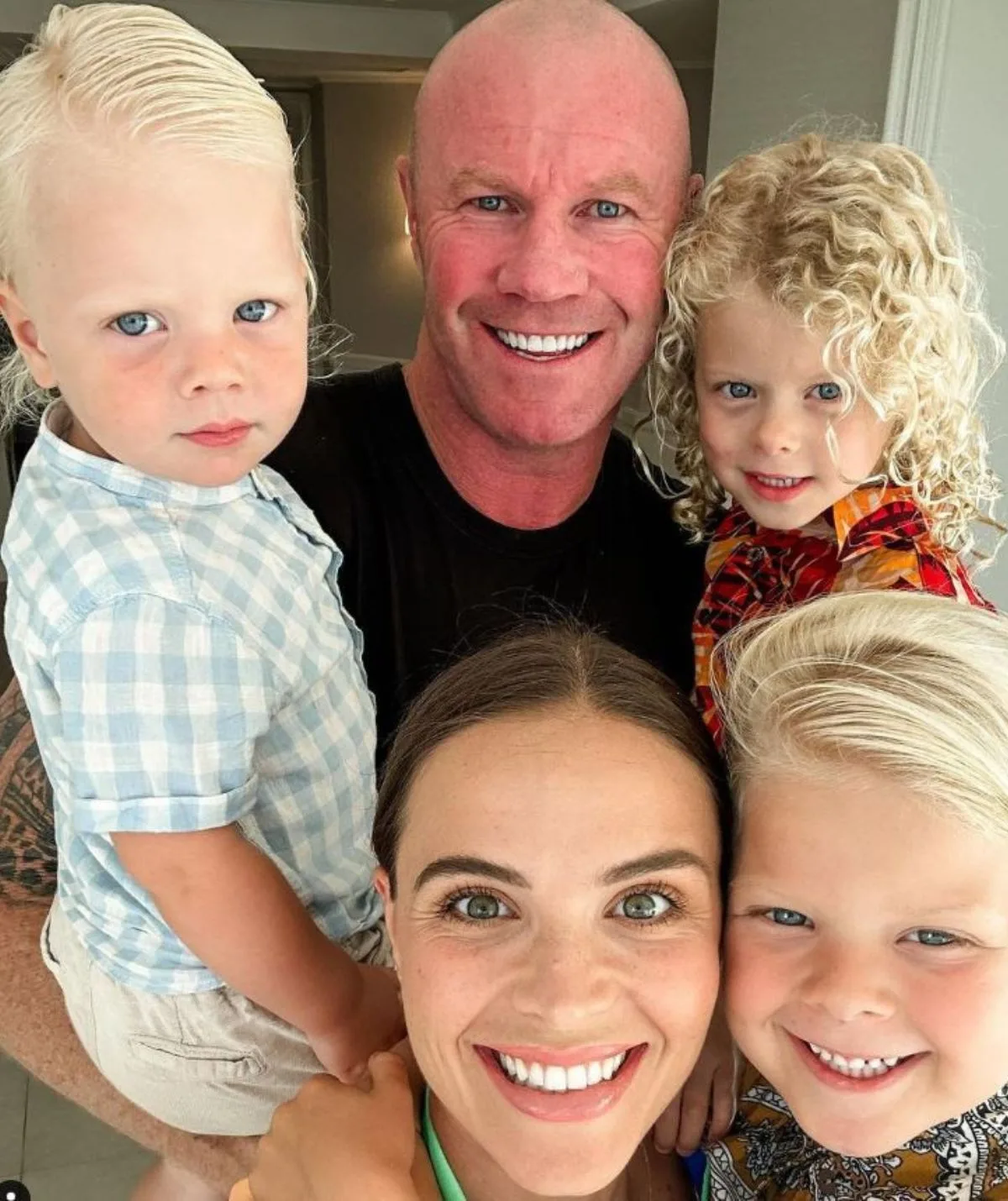 Lauren Brant & Barry Hall welcome fourth baby