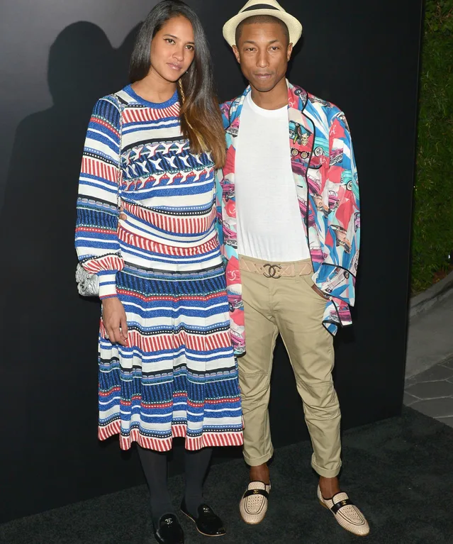 Pharrell Williams welcomes triplets