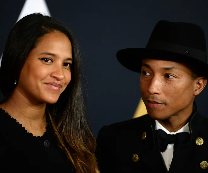 Pharrell Williams welcomes triplets