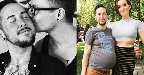Transgender man gives birth to baby boy