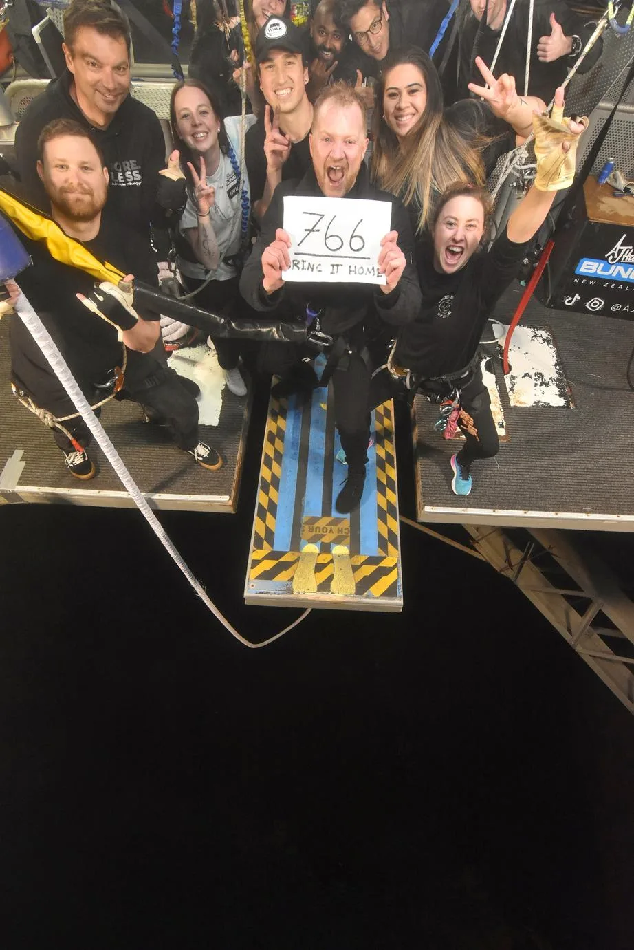 Daredevil Mike Heard on his bungy jumping world record | Now to Love ...