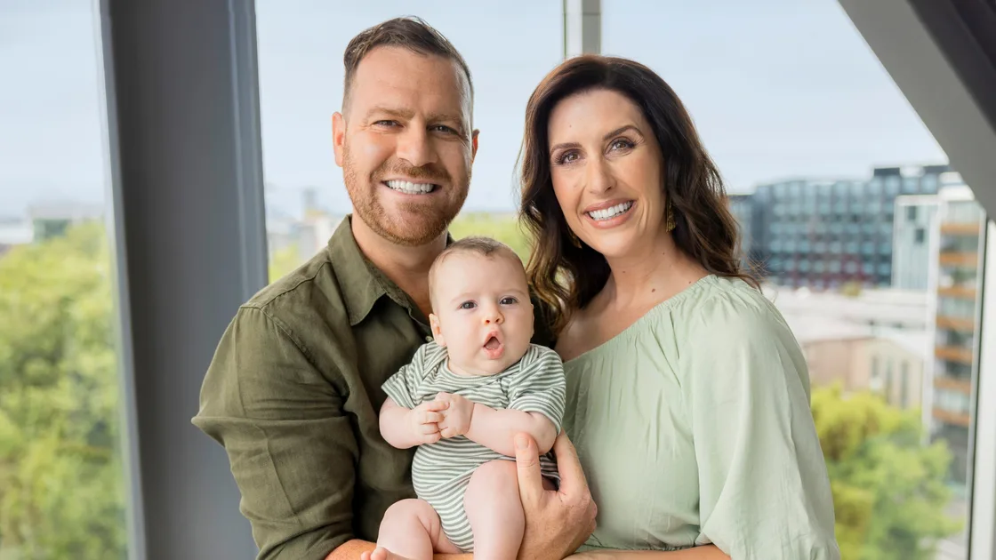 Nadine & Dan Higgins’ baby joy: 'we've hit the jackpot' | Now to Love ...