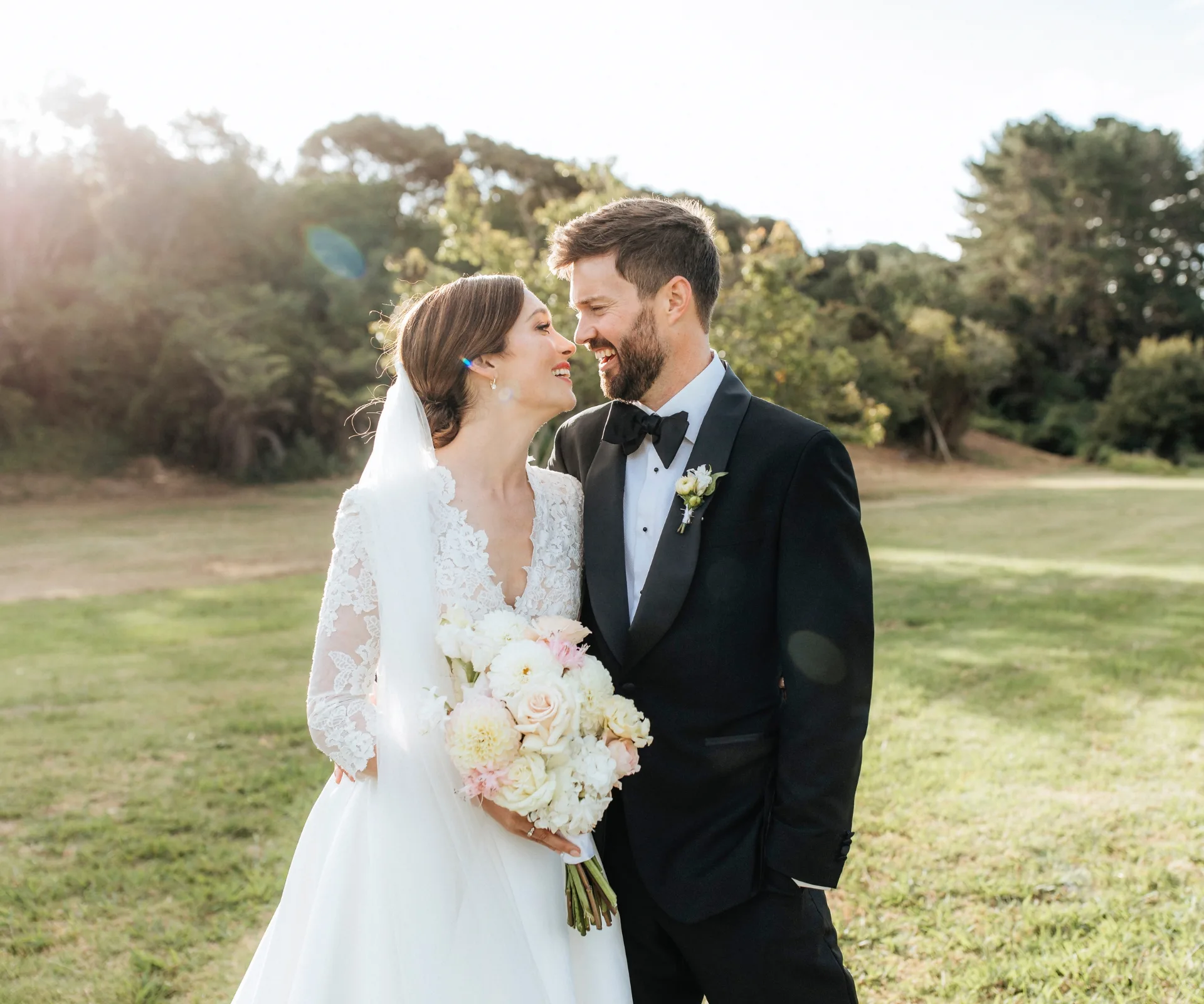 Westside's Antonia Prebble and Dan Musgrove's fairytale island wedding ...