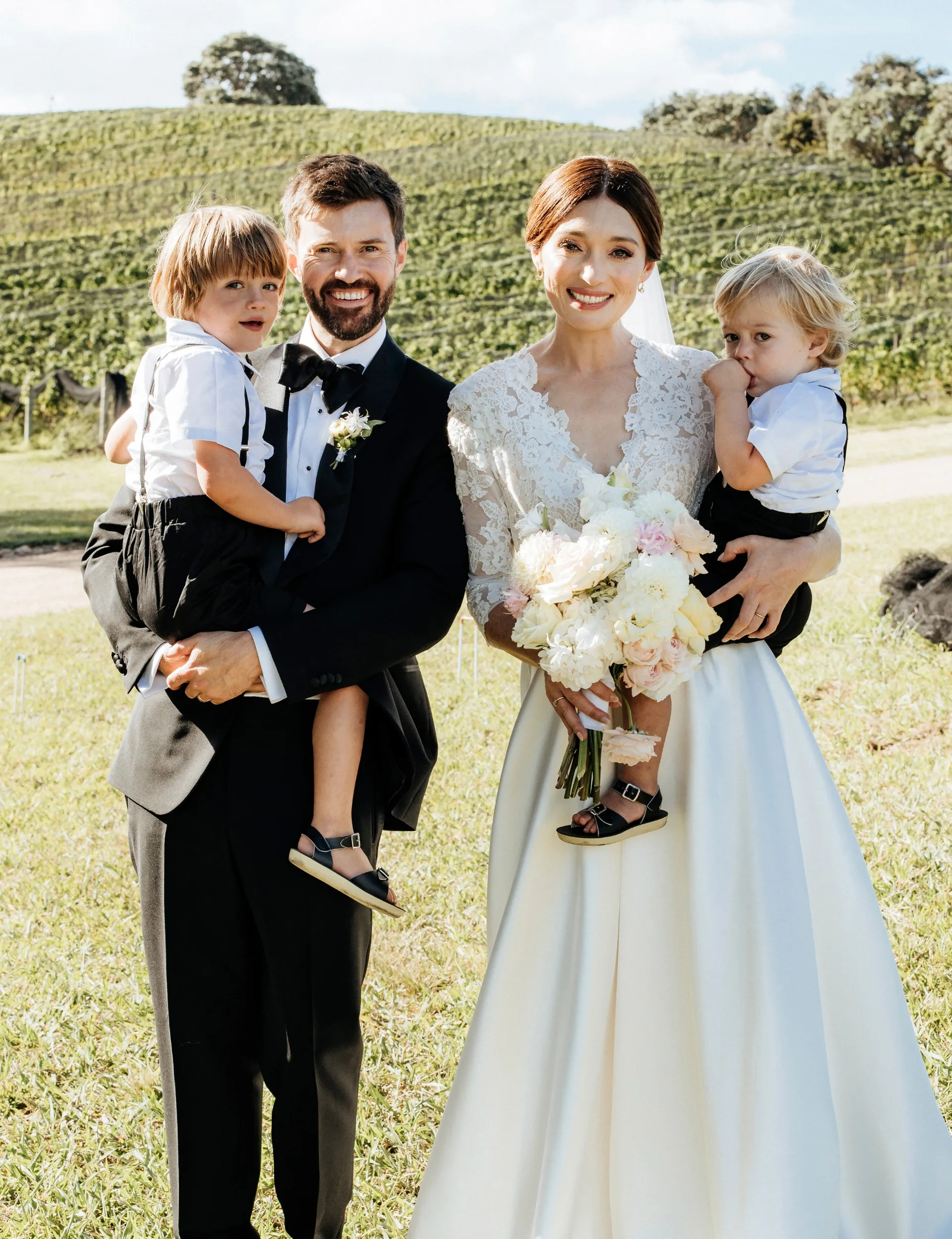 Westside's Antonia Prebble and Dan Musgrove's fairytale island wedding ...