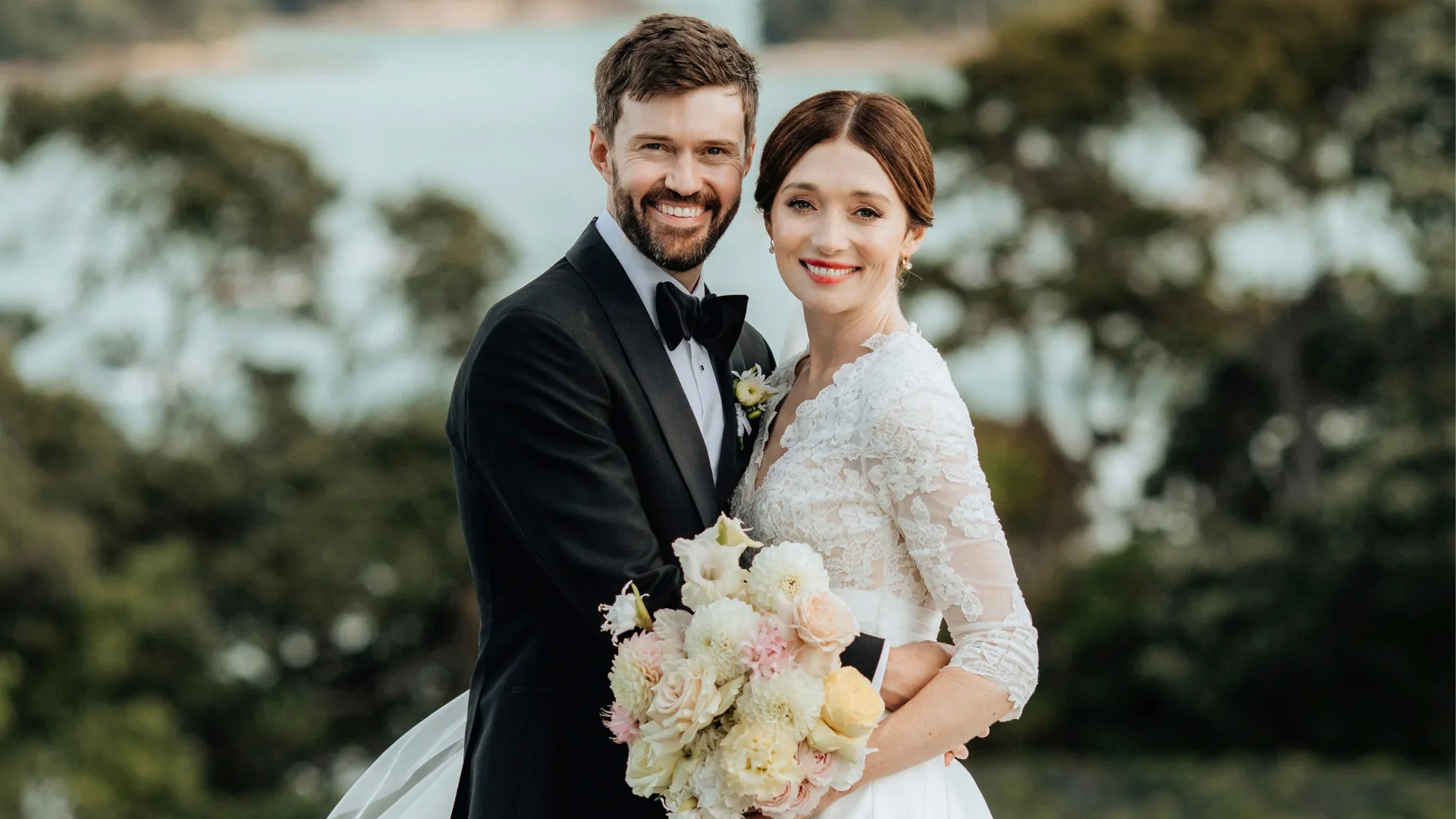 Westside's Antonia Prebble and Dan Musgrove's fairytale island wedding ...