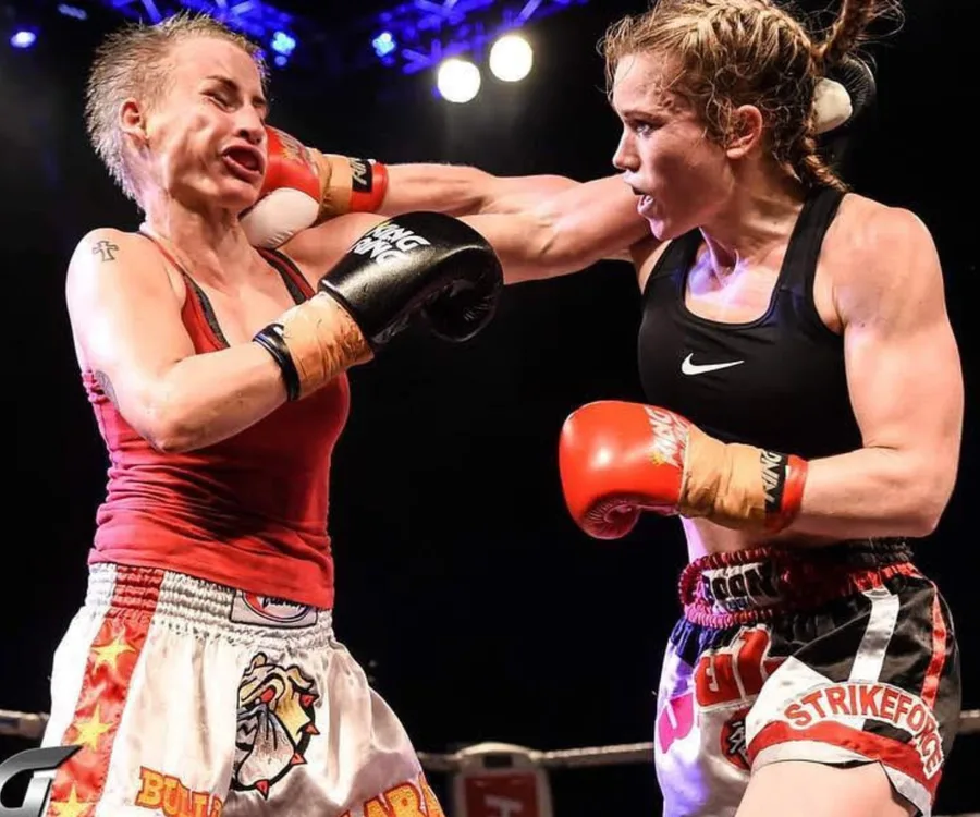Kelly Broerse, the kickboxing mum who's a real knockout