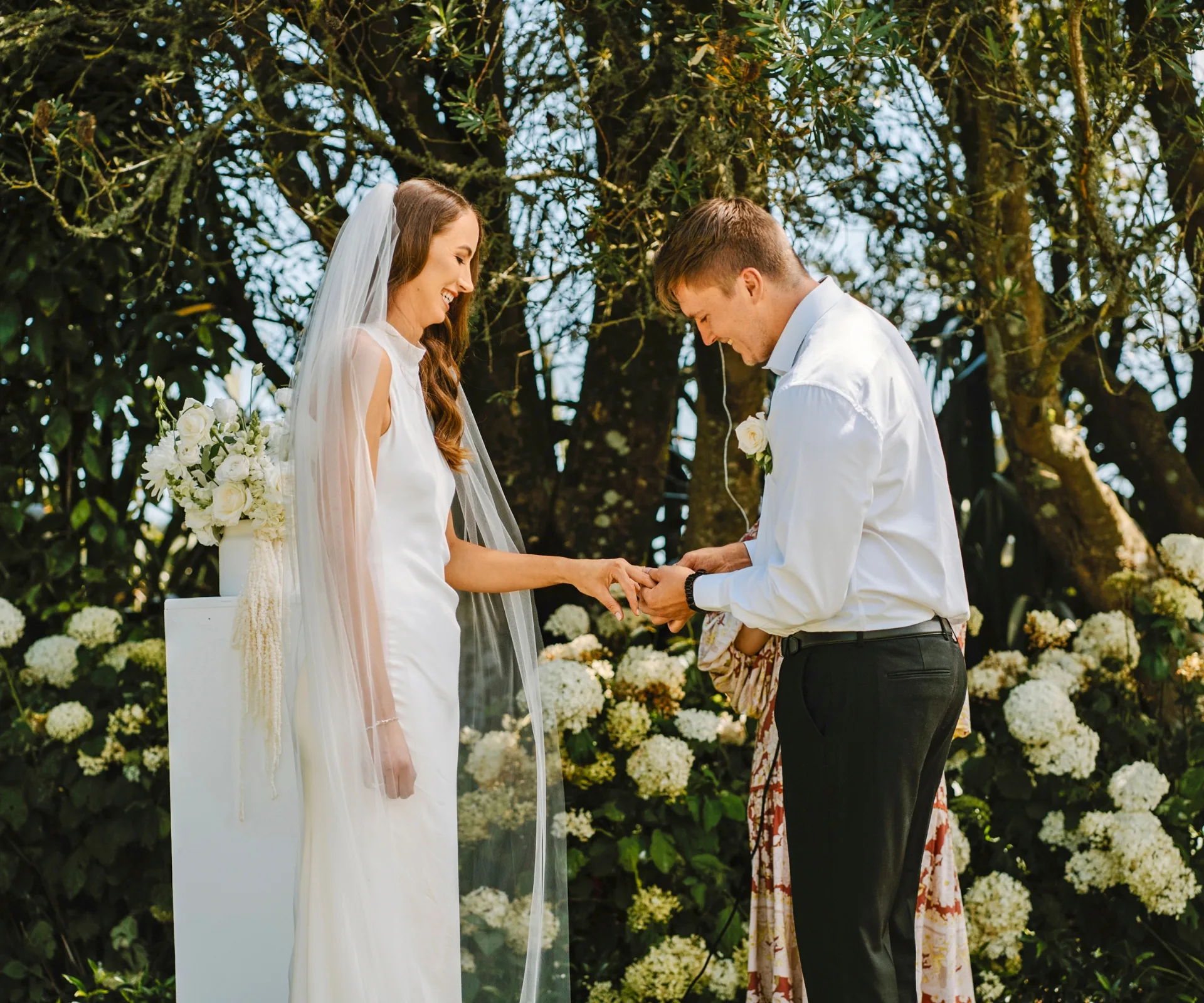 Silver Fern Kelly Jury shares her perfect wedding