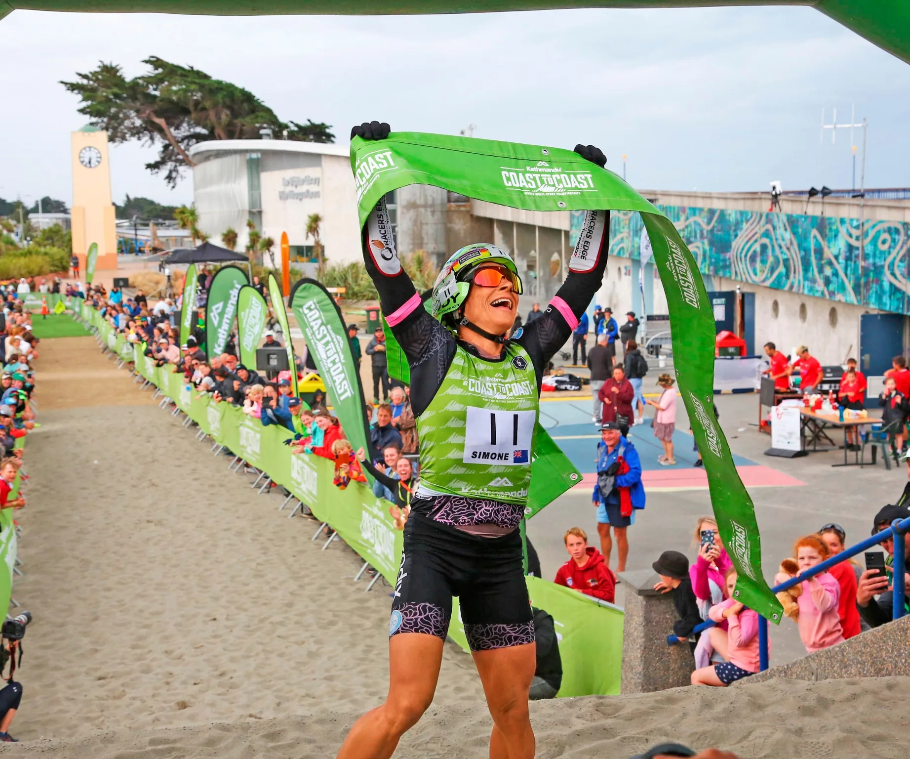 Multi-sport champ Simone Maier on finding light through sport