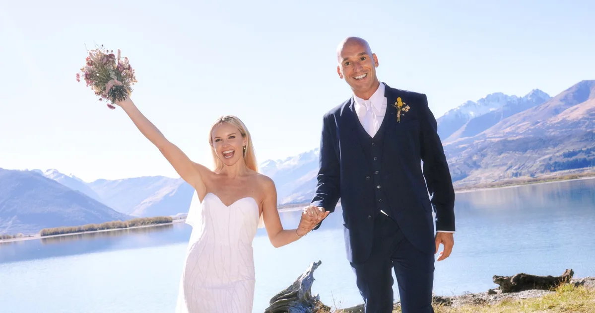 TV star Kim Crossman tells all on her magical lakeside wedding