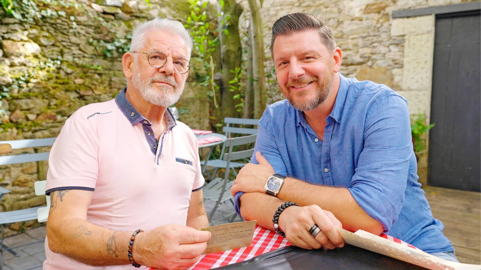 Manu Feildel shares his emotional reunion with his dad